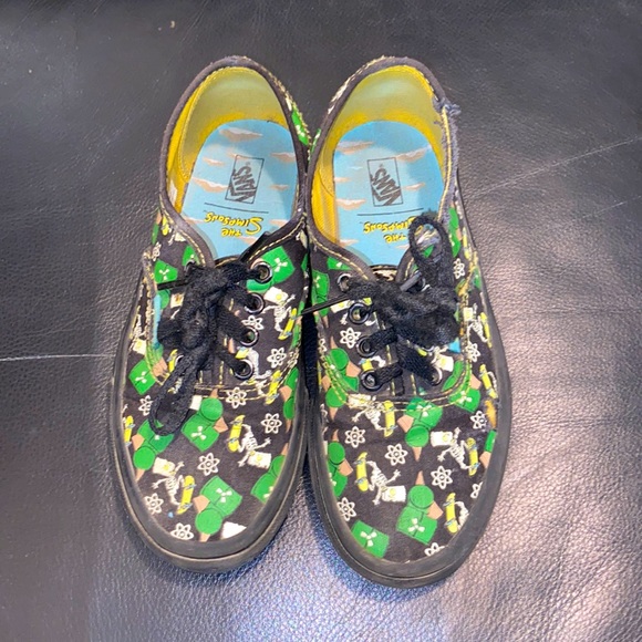 Vans | Shoes | Vans Bart Simpson Glow In The Dark | Poshmark